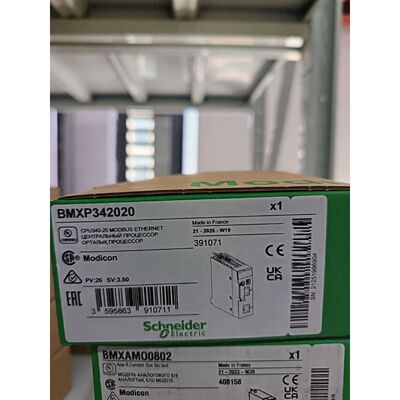 议价全新现货BMENOC0301BMXP342020施耐德plcM340高性能CPUM580以