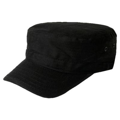 户外平顶帽鸭舌帽男迷彩黑色美式