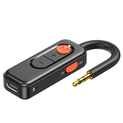 达而稳蓝牙5.4接收发射器aux车载