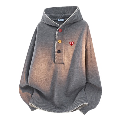 PLAYHEITY秋冬情侣宽松针织衫