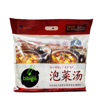 上海bibigo必品经典韩式泡菜汤
