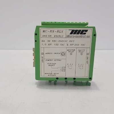 CAVOTEC MICROCONTROL MCRXRLS Safety Relay M510320290 REV 3.0
