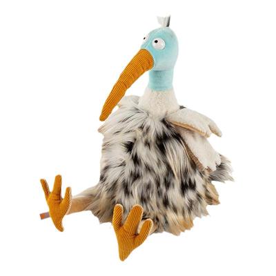 Beaststown 蓝头巴哥鸟儿小公仔玩偶创意毛绒玩具个性生日礼物