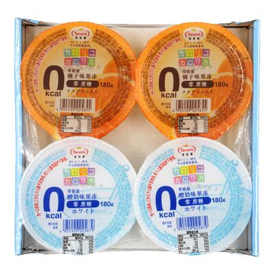 【礼盒装】Tarami中国产塔啦蜜0卡果冻橘子味酸奶味休闲零食180g