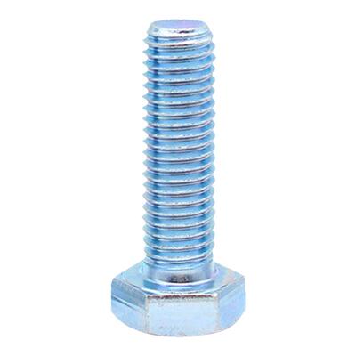 外六角8.8级镀锌螺栓全牙螺丝