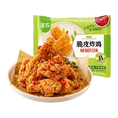 圣农川辣脆皮炸鸡宝宝开心250g