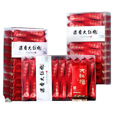 正宗武夷山岩茶大红袍茶叶高档浓香型正岩乌龙茶送礼肉桂金奖心意