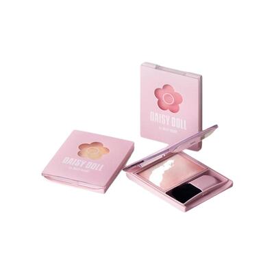 日本DaisyDoll单色腮红收缩色高光修容腮紫膨胀色胭脂轻粉感正品