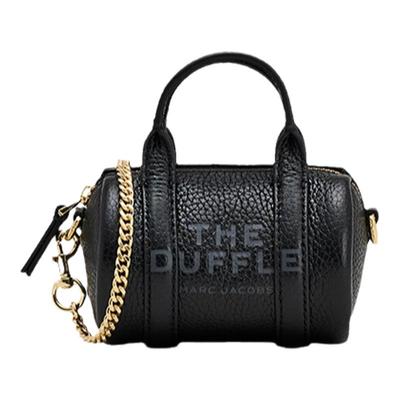 【季末折扣】MARC JACOBS/莫杰 NANO DUFFLE 迷你牛皮链条斜挎包