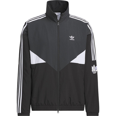 Adidas/阿迪达斯正品三叶草男女立领宽松经典梭织运动外套KC3114