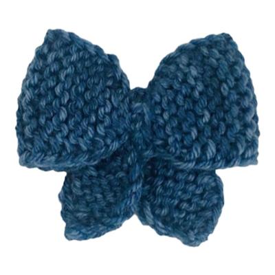 羊毛蝴蝶结发夹羊毛发夹可爱