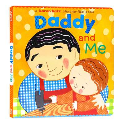 爸爸和我纸板翻翻书英文原版