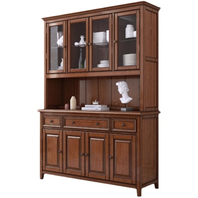 淘美庭美式实木餐边柜