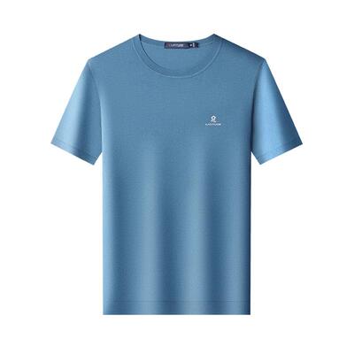 梦特娇夏季短袖t恤男士圆领