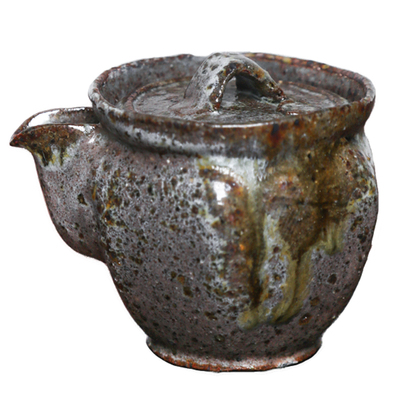 陈思潮手作柴烧作品瓷纯手工公杯