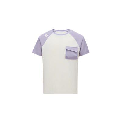 DESCENTE迪桑特儿童MOVEWEAR男女童运动短袖短T夏季