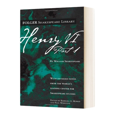 英文原版 Henry VI Part 1 亨利六世1 福尔杰莎士比亚图书馆系列 Folger Library Shakespeare 英文版 进口英语原版书籍