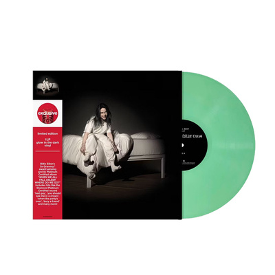 碧梨专辑 Billie Eilish When We All Fall Asleep 夜光黑胶唱片