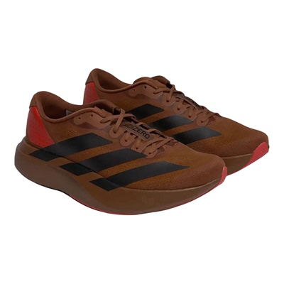 Adidas/阿迪达斯正品AdizeroEvoSL男女棕色鞋经典跑步鞋KJ8809