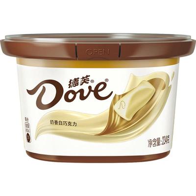 德芙牛奶香白巧克力小零食