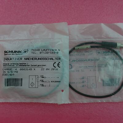 议价全新原装正品SCHUNK雄克 IN 5/S-M8 0301469 现货