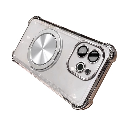 TecnoSparkGo-5G手机壳tecnosparkgo-5g磁吸支架四角气囊高端防刮质感套