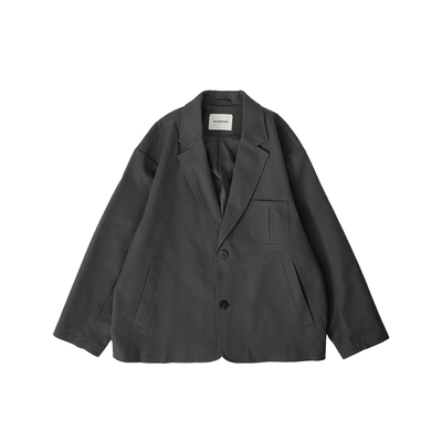 通勤时尚简约单排扣外套