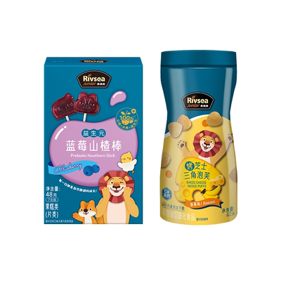 禾泱泱宝宝小零食烤芝士三角泡芙