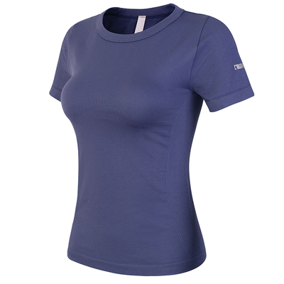 健身女孩显瘦高弹速干瑜伽服短袖