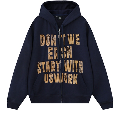 【张桂源】ER字母印花杜宾犬卫衣