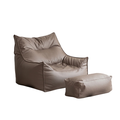 轻奢懒人沙发单人休闲椅可躺可睡