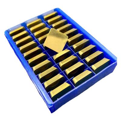 硬质合金4160511铣刀片YW2镀钛黄色涂层四方三角3130511铣床刀片