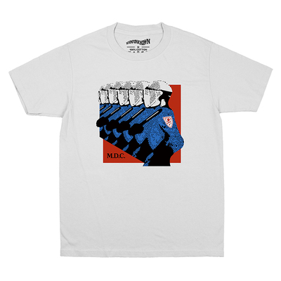 MDC硬核朋克宽松纯棉个性短袖