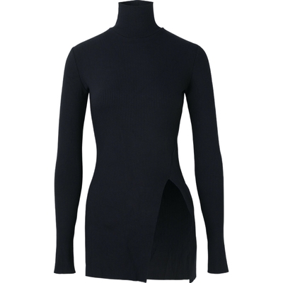 【折扣】The Range 秋冬女罗纹针织上衣高领打底衫