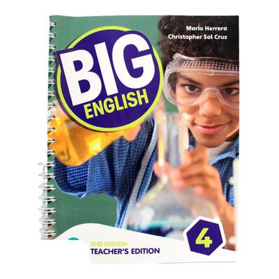 新版bigEnglish 4级教参 Teacher's Book  培生朗文英文原版进口朗文少儿美语新版big English 4级 Teachers Edition教师书