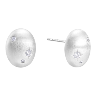 ARSIS星夜丝光星点耳钉百搭