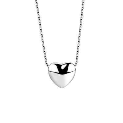 JUSONGKLEIN小众爱心项链