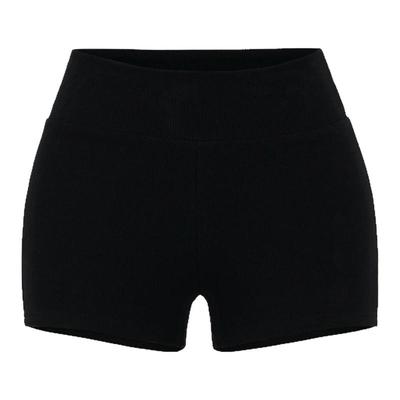 高腰美式复古显瘦运动休闲短裤女