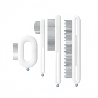 猫咪梳毛专用梳子去浮毛开结底绒梳疏密齿梳长短针双齿排梳狗毛梳