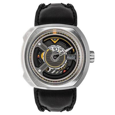 【自营】SEVENFRIDAY七个星期五瑞士手表自动机械表瑞表男表W1/01