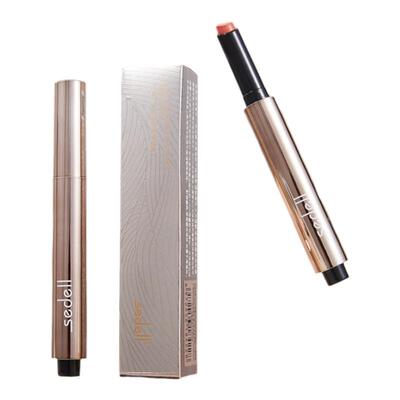 诗黛尔唇蜜裸色系口红唇釉按压式