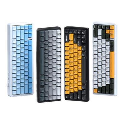 狼蛛F65无线RGB客制化键盘三模GASKET结构蓝牙电竞游戏办公笔记本