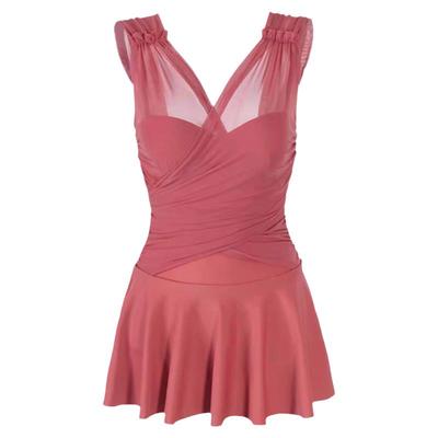 黛安芬游泳衣女性感显瘦