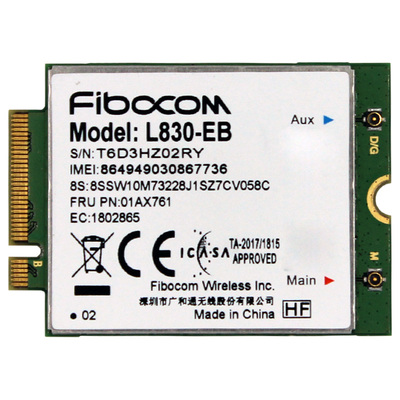 联想全网通4G模块L830-EB带FRU