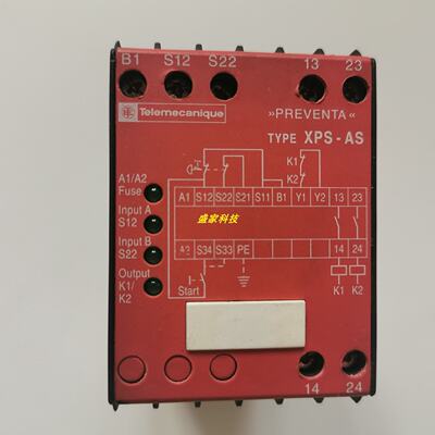 议价原装正品施耐德Schneider 安全继电器XPS-AS XPSAS5140 24VDC