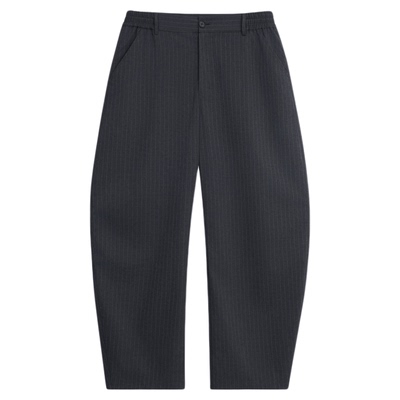 BODYDREAM老钱风条纹西装裤男cleanfit剑道西裤 通勤垂感弯刀裤