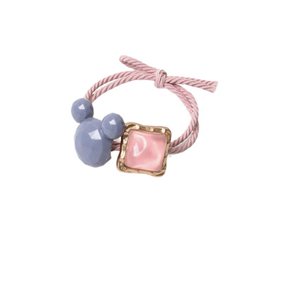 甜美风发绳森系橡皮筋