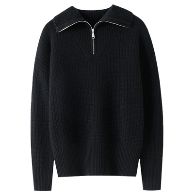 启超官方高端100%纯山羊绒衫