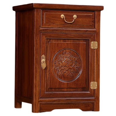 鹿匠隐藏式床头柜保险箱家用小型