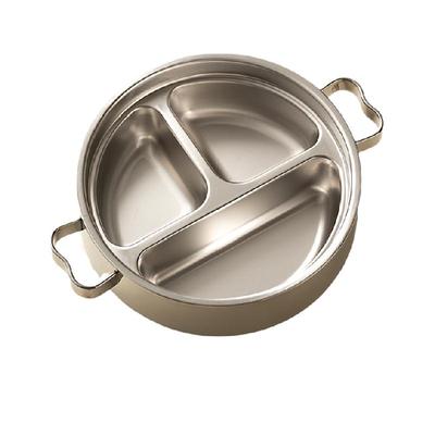 onlycook316L不锈钢儿童餐盘